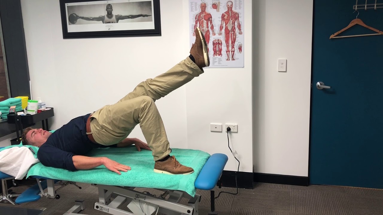 How to Assess for Glute Weakness - YouTube