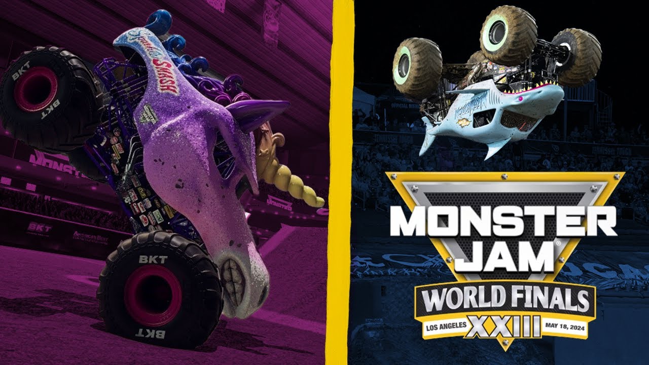 Sparkle Smash DEBUTING! Monster Jam LIVE STREAMING the WORLD FINALS ...