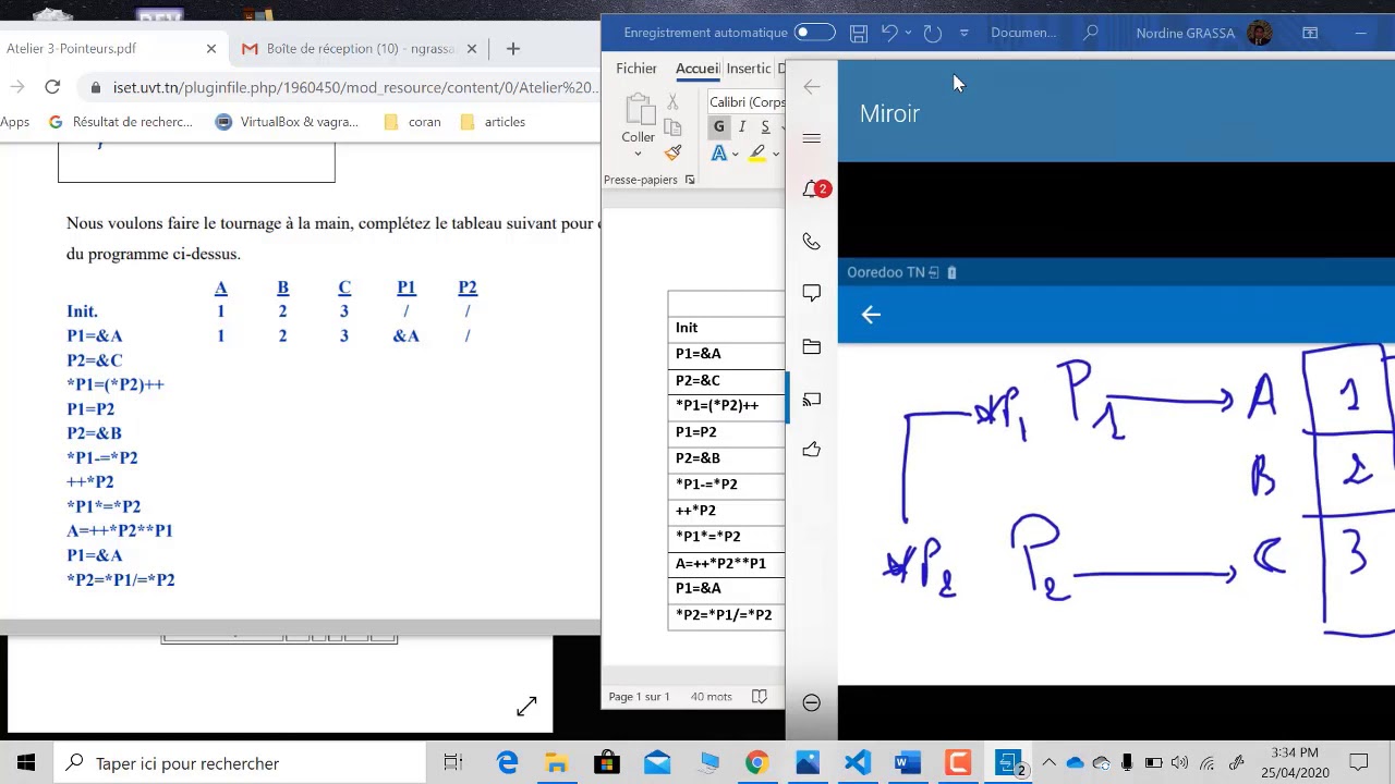 débuter avec les pointeurs en C - YouTube