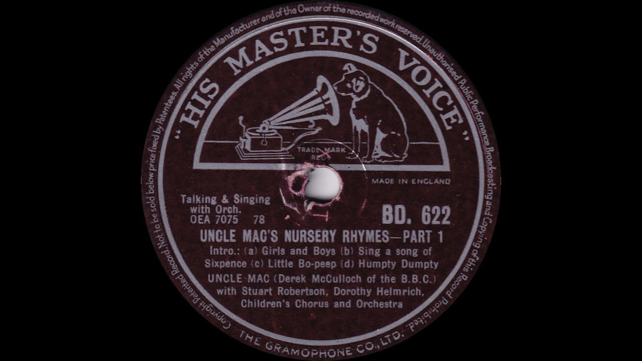 Uncle Mac's Nursery Rhymes - YouTube