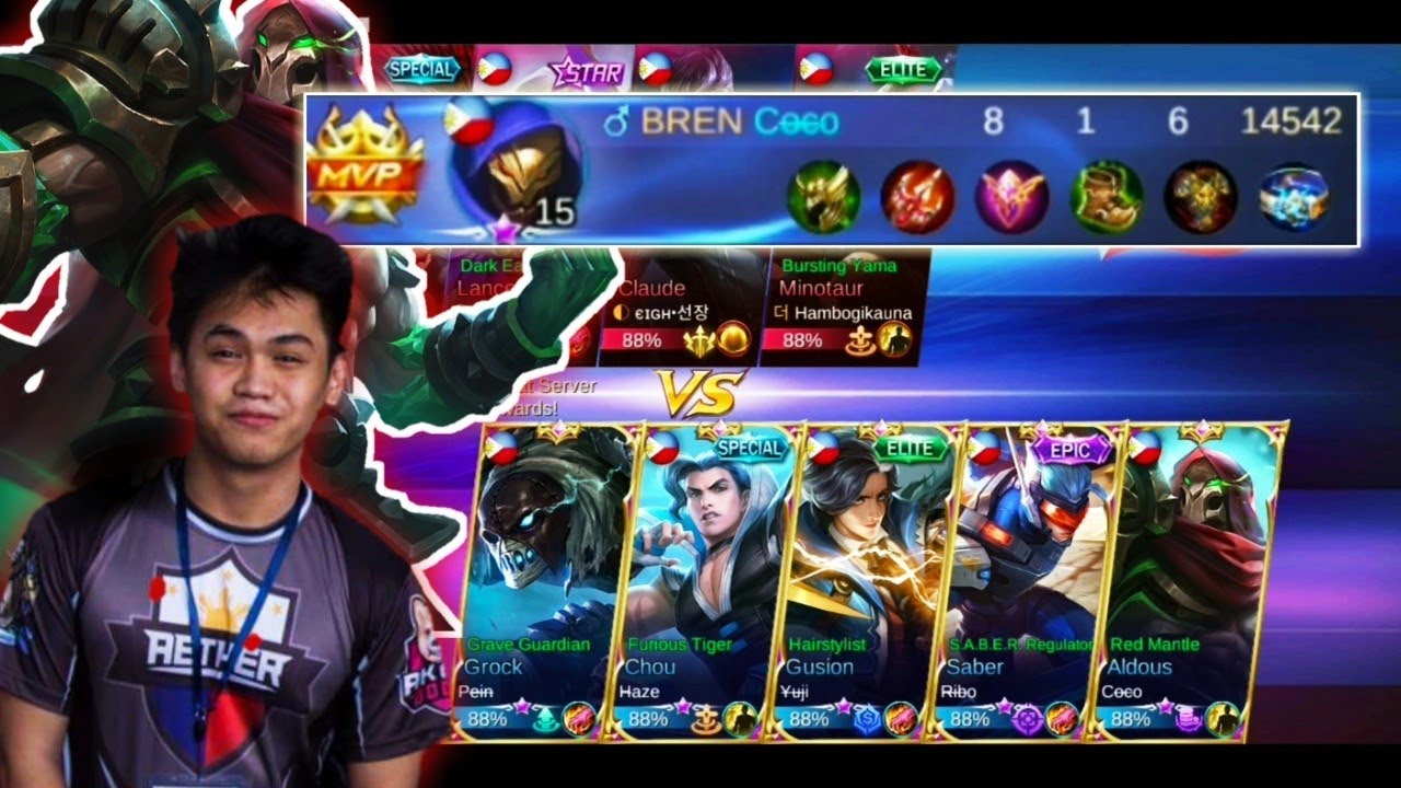 AE/Bren new strat? ft. Aldous ni Coco | Bren 5 man RG - YouTube