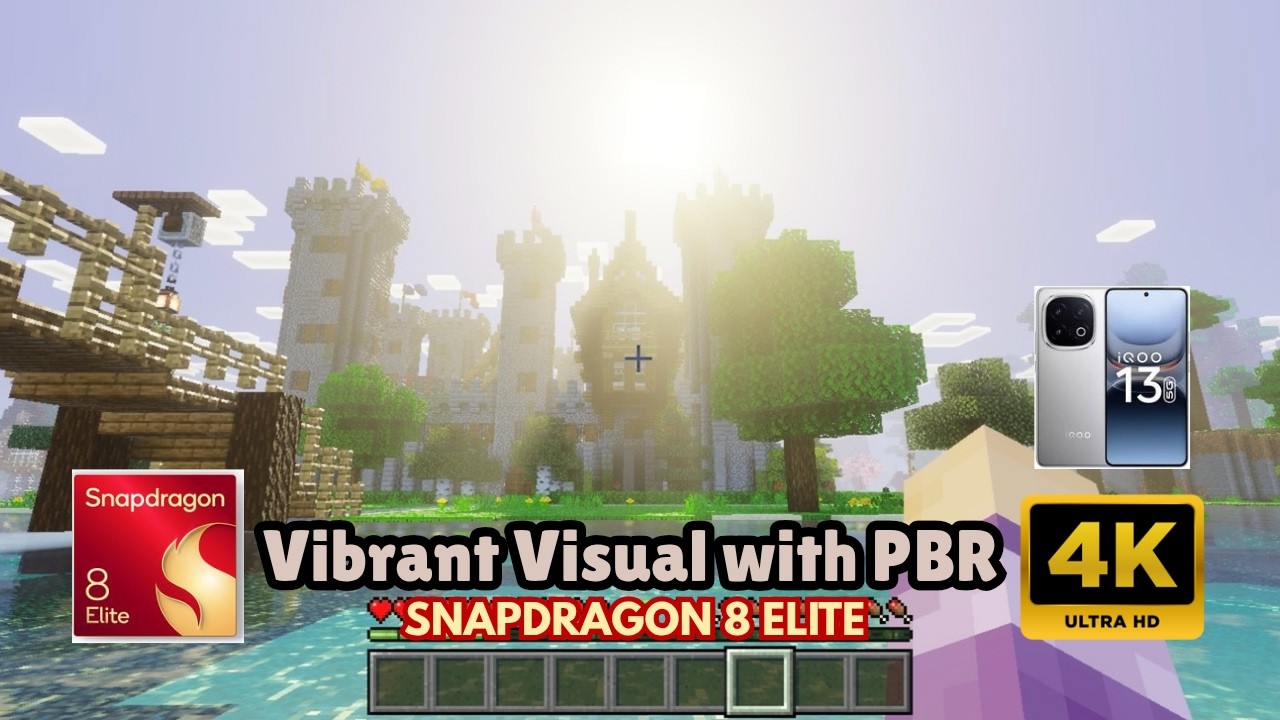Best Realistic Vibrant Visual with PBR Ultra Settings |Snapdragon 8 Elite iQOO 13 Minecraft ...