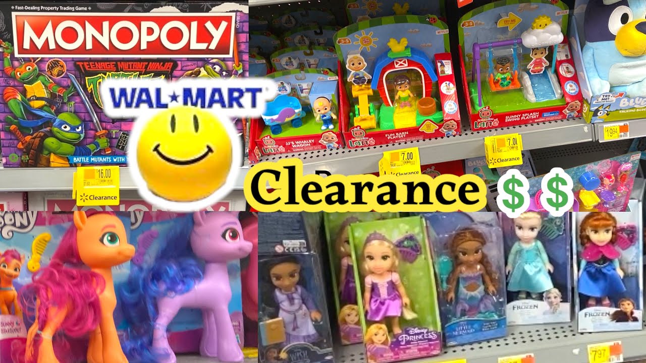 Walmart Clearance! Toy Department Price Drop Sale - YouTube