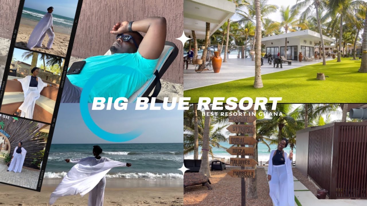 Big Blue Resort Ghana:Ocean Bliss Retreat 🌊 #LuxuryGetaway #ghanalife # ...