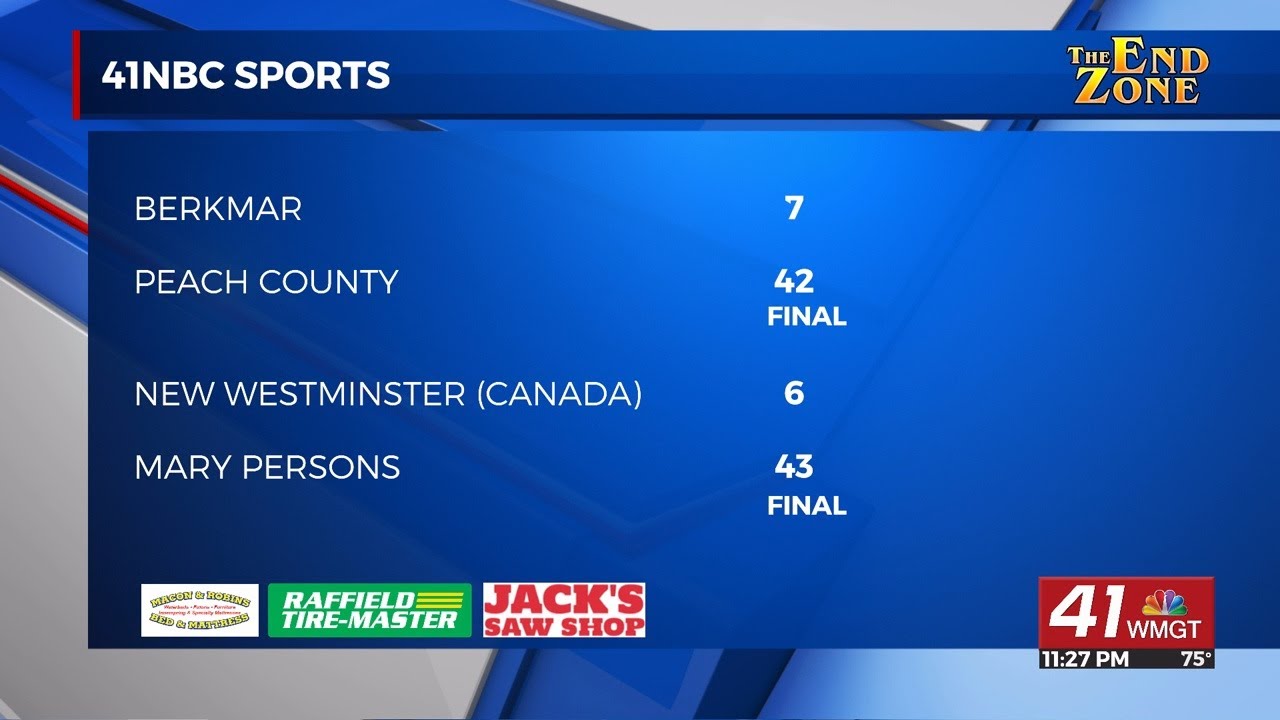 THE END ZONE SCOREBOARD: Scores from Week 3 of high school football - YouTube