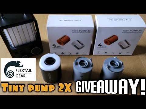 Flextailgear Tiny pump 2X review & Giveaway | Flextailgear tiny pumps compared - YouTube