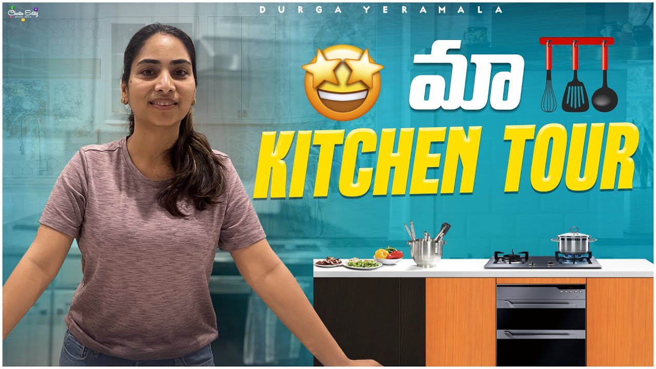 My Kitchen Tour || Durga Yeramala - YouTube
