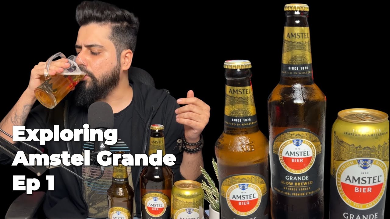 Exploring Amstel Grande - Beer Tasting, Review & Story. - YouTube