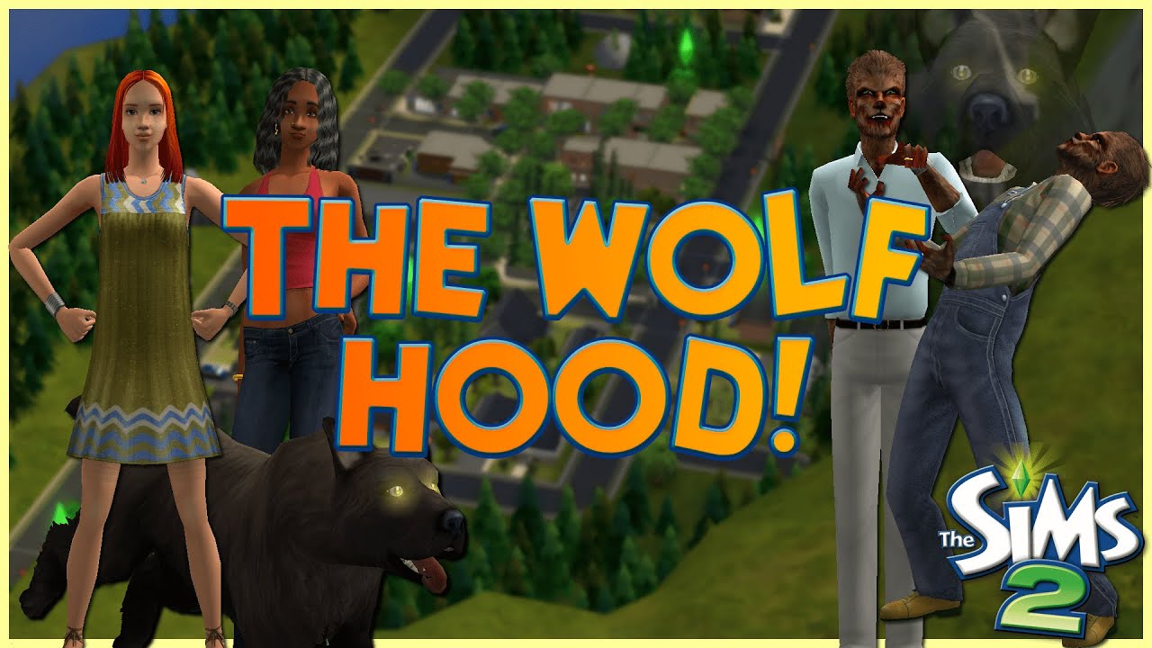 A WEREWOLF WORLD IN SIMS 2?! | Sims 2 Custom Hood - YouTube