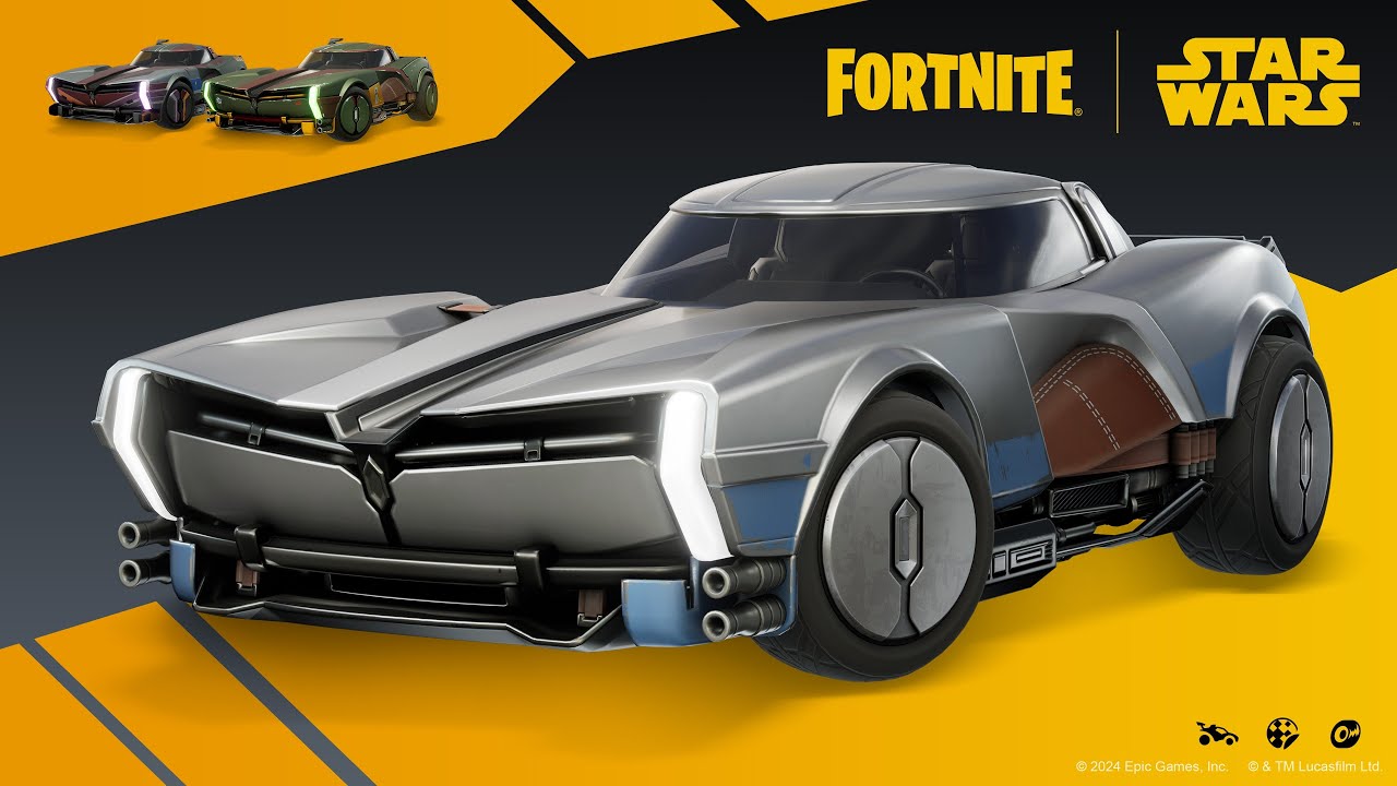 *NEW* Fortnite Rocket Racing x Star Wars Car : 🔥BESKAR🔥 - YouTube