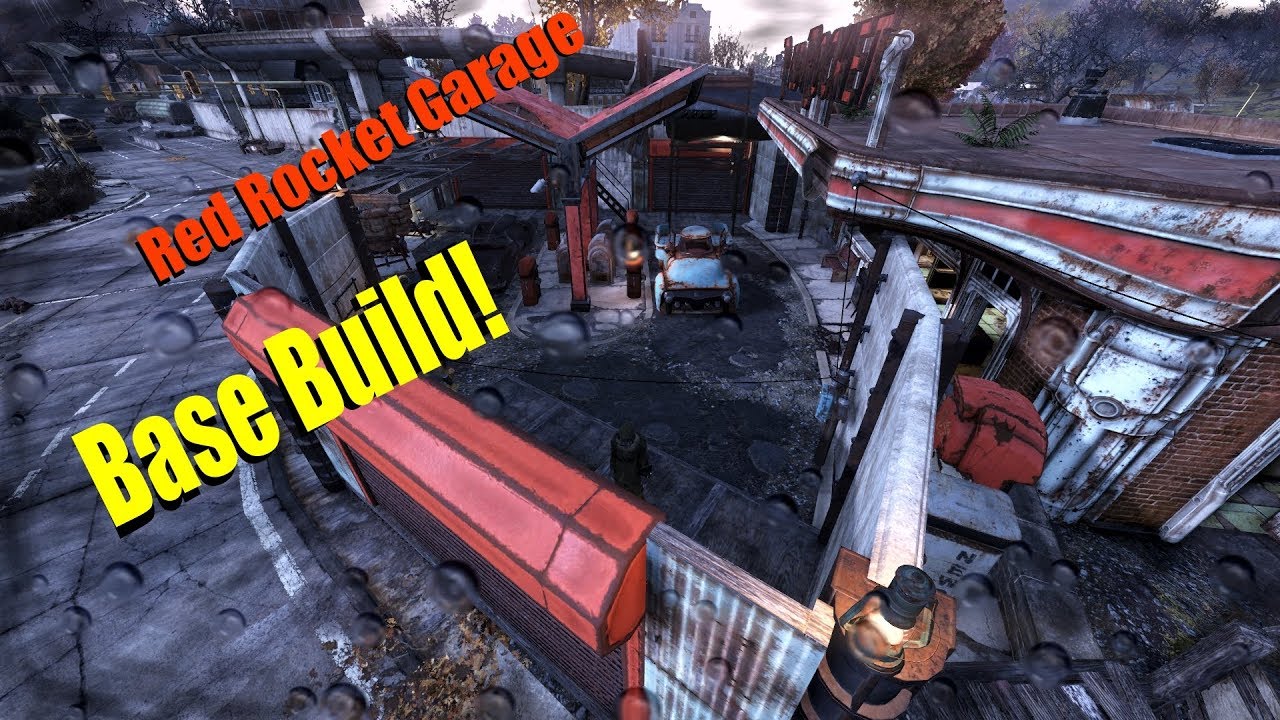 Red Rocket Garage Build! - YouTube