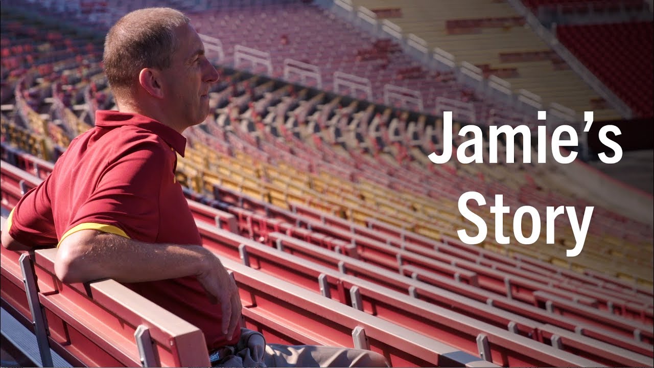 Iowa State’s Jamie Pollard puts his game face on - YouTube