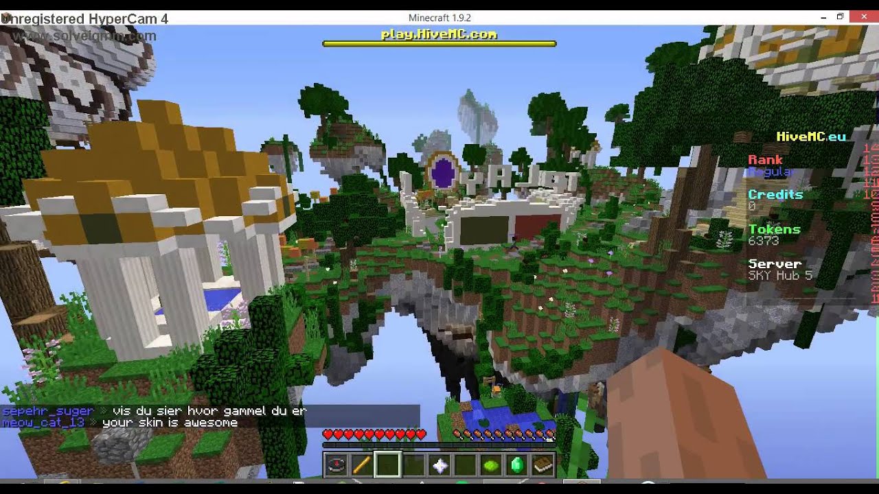 Hive Skywars gameplay 2 - YouTube