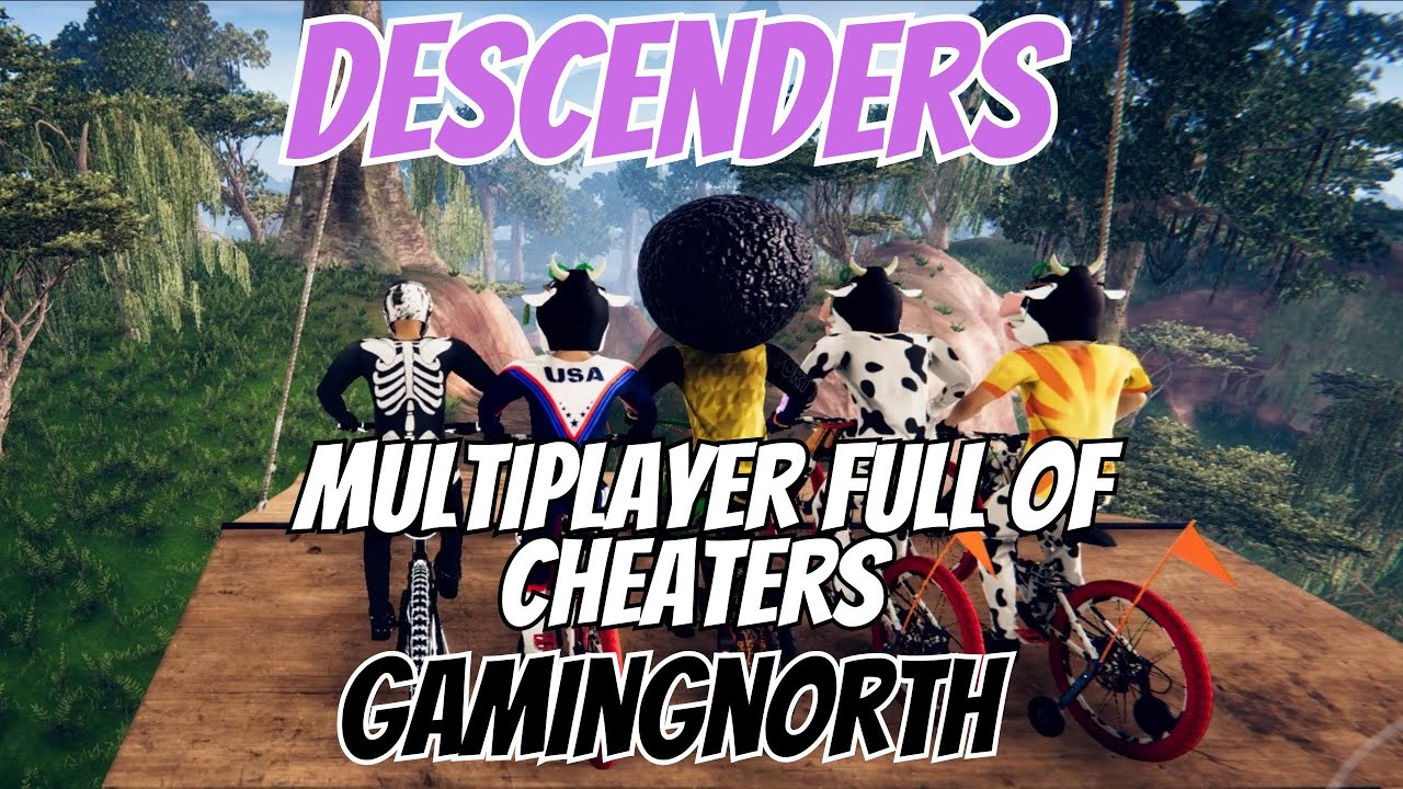 Descenders - Multiplayer Full of Cheaters - YouTube