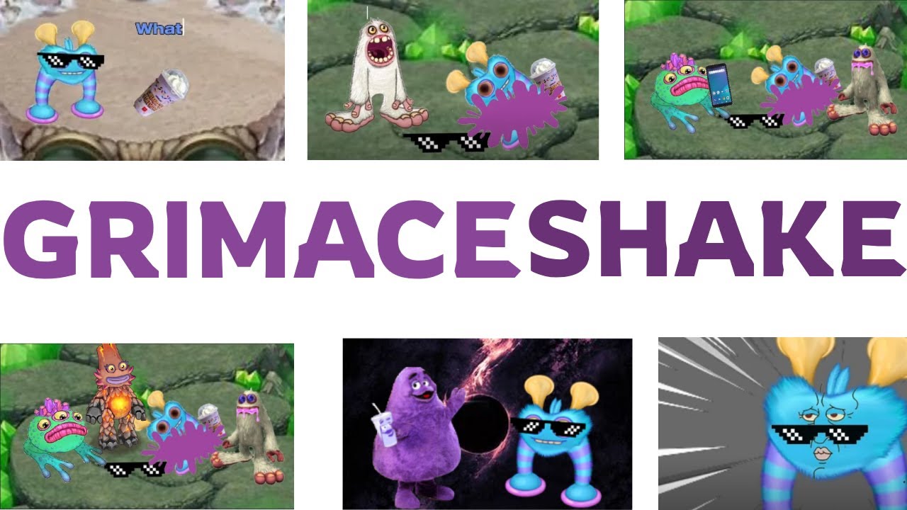 Grimace shake 1-6 ALL PARTS - YouTube