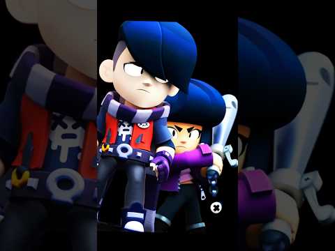 Edgar Vs Bibi 🔥 Brawl Stars Animation 🎬✅ #brawlstars #edgar #brawl #viralvideo #supercell