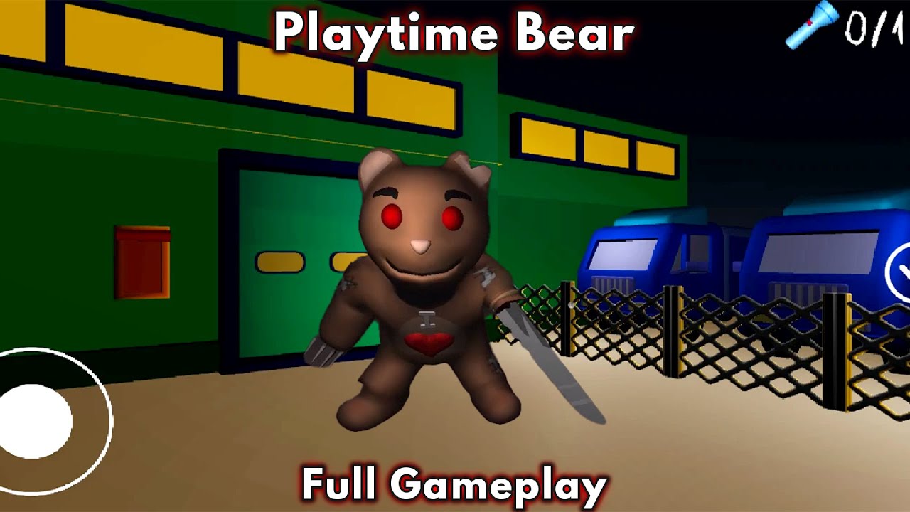 Playtime Bear Horror Escape Game Full Gameplay | Android Horror Game - YouTube