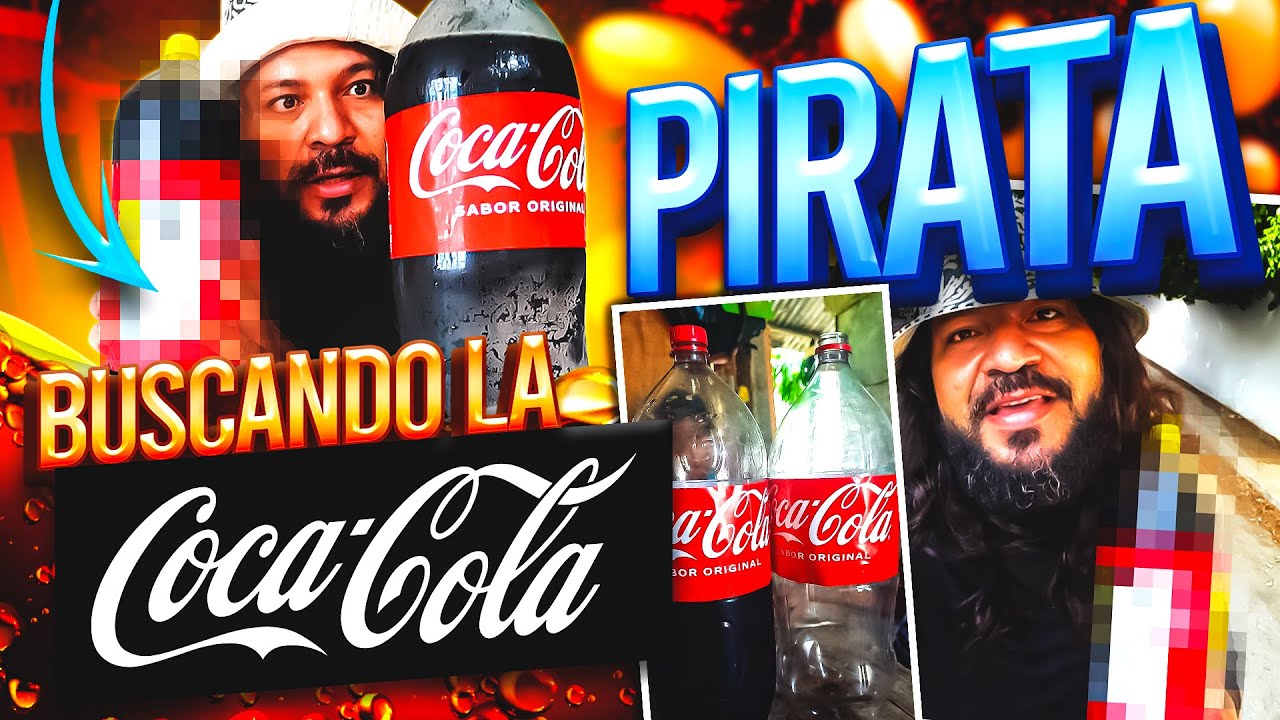 Comprando La Coca-Cola PIRATA🏴‍☠️ | 🤯Este es el REFRESCO CLONADO en ...