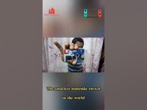 اصغر نينتندو سويتش في العالم | the smallest nintendo switch in the ...