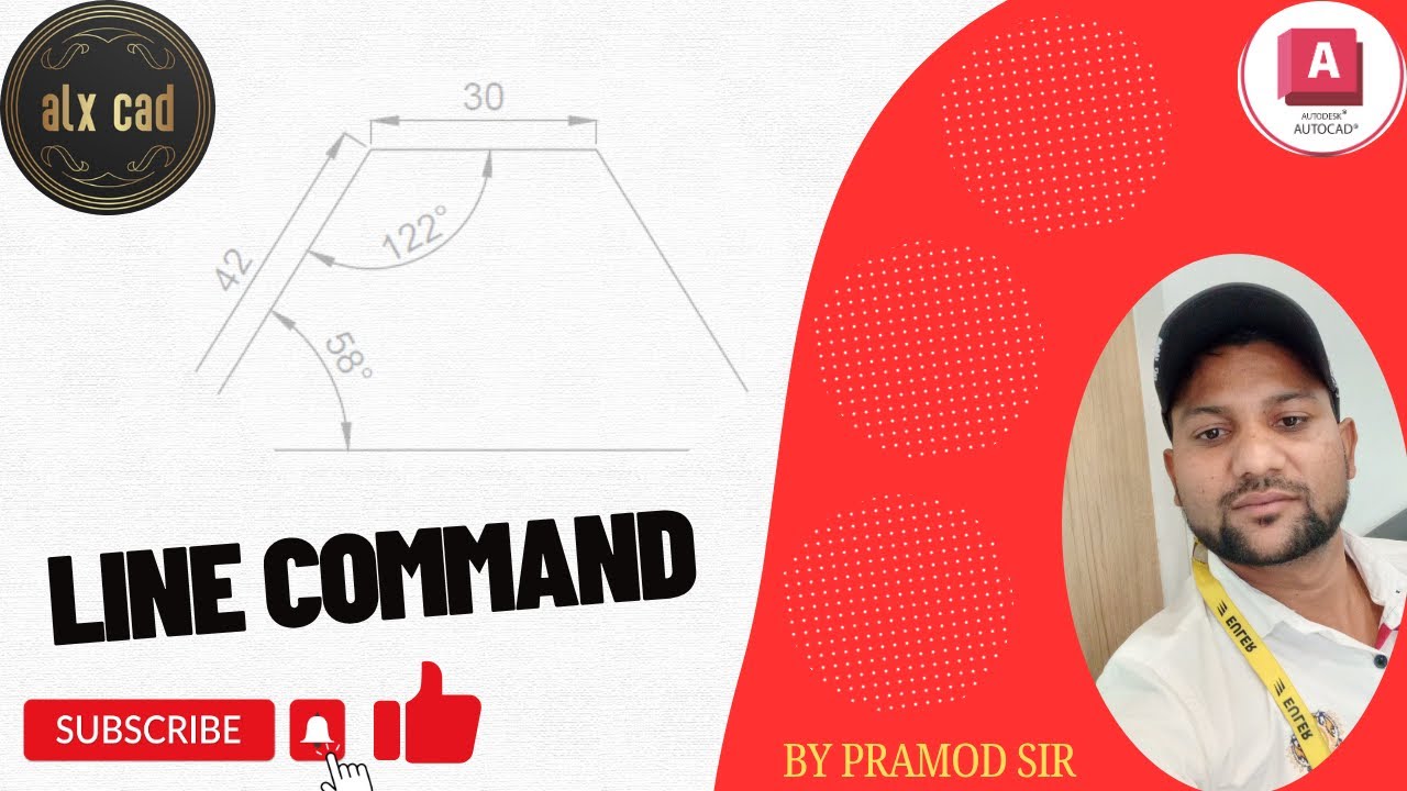 How to learn line command || AutoCAD class-1 || by Pramod sir - YouTube