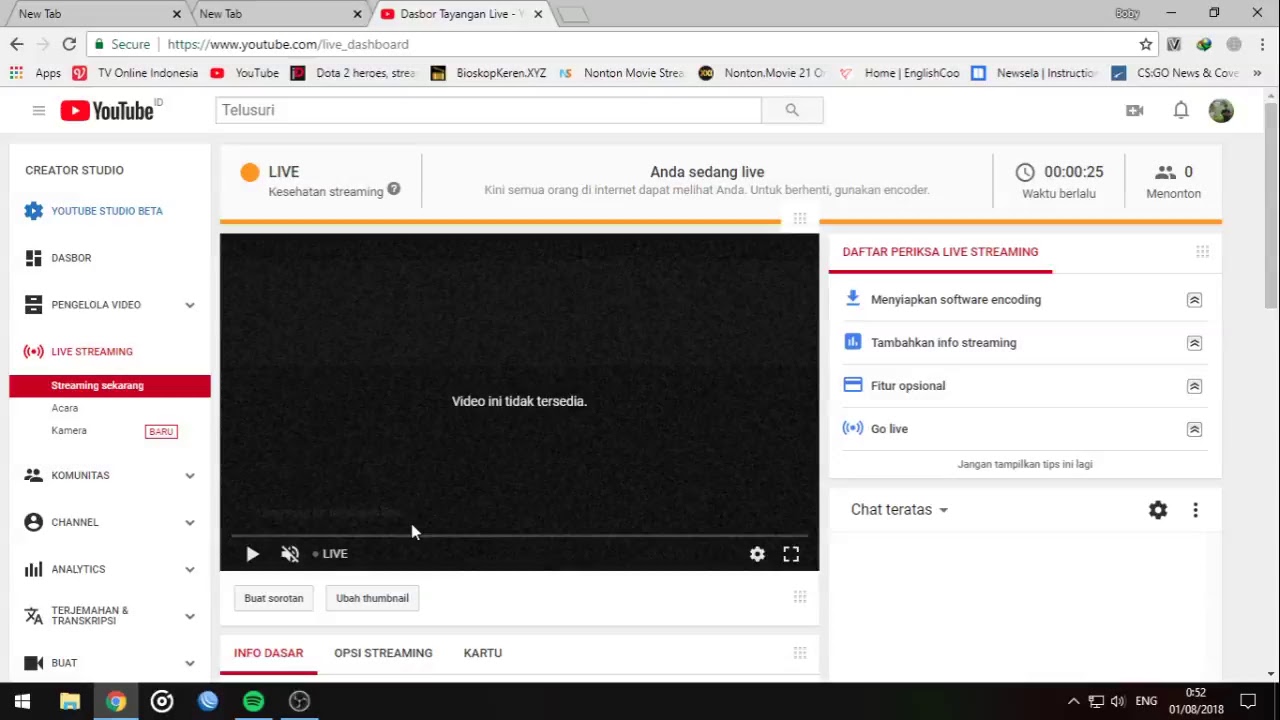 Live Streaming Boby Krisdiantoro - YouTube