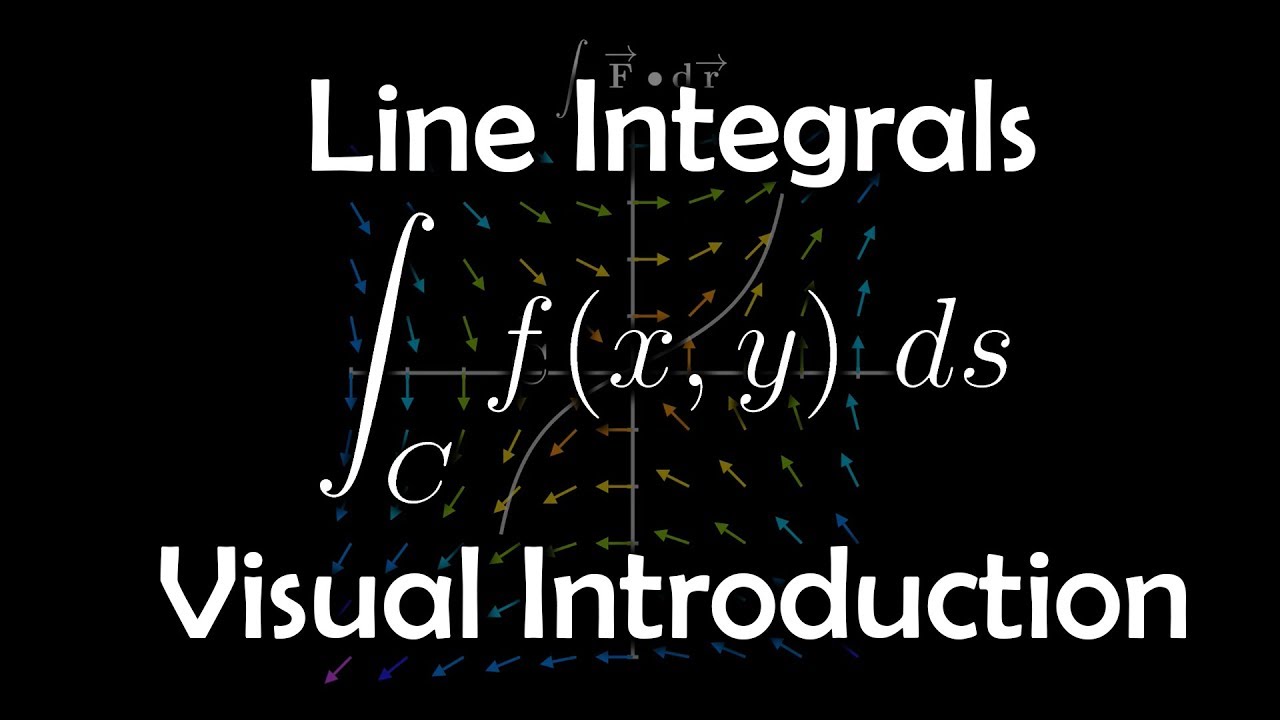 The Line Integral, A Visual Introduction - YouTube