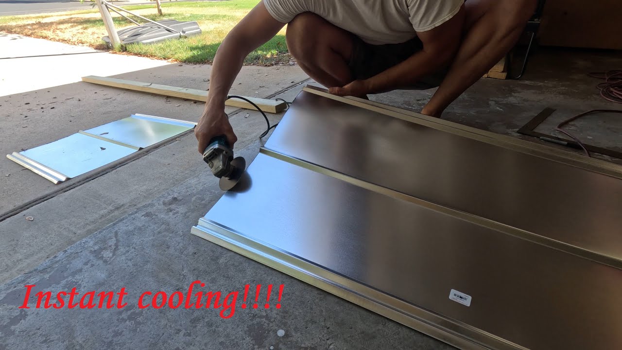 Building a redneck outdoor AC - YouTube