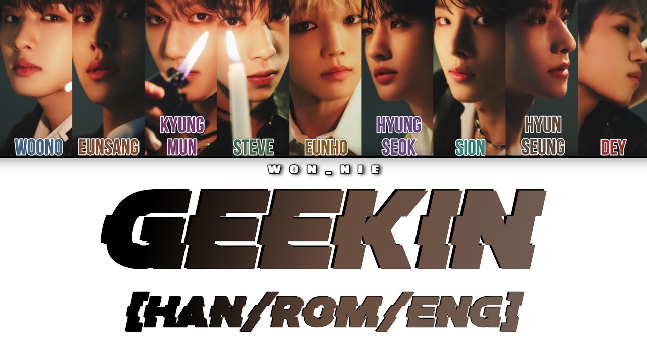 Geekin By YOUNITE (Colour Coded Lyrics) [Han/Rom/Eng] - YouTube