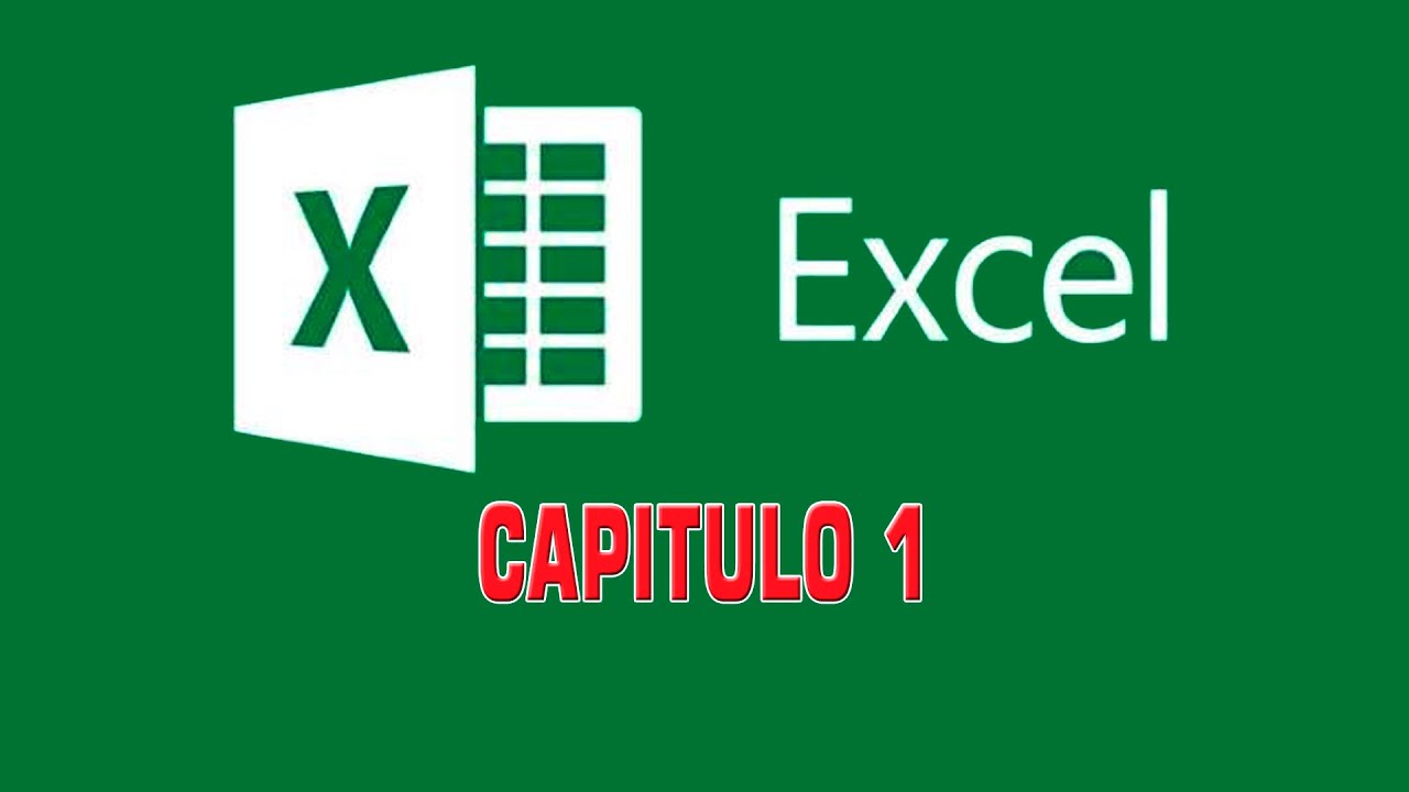 1 Excel inicio interfaz y archivos - YouTube
