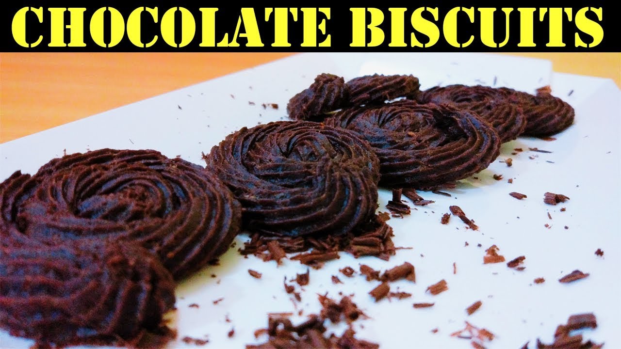 Chocolate Cookie Recipe | Chocolate Biscuit | How to make biscuit ...