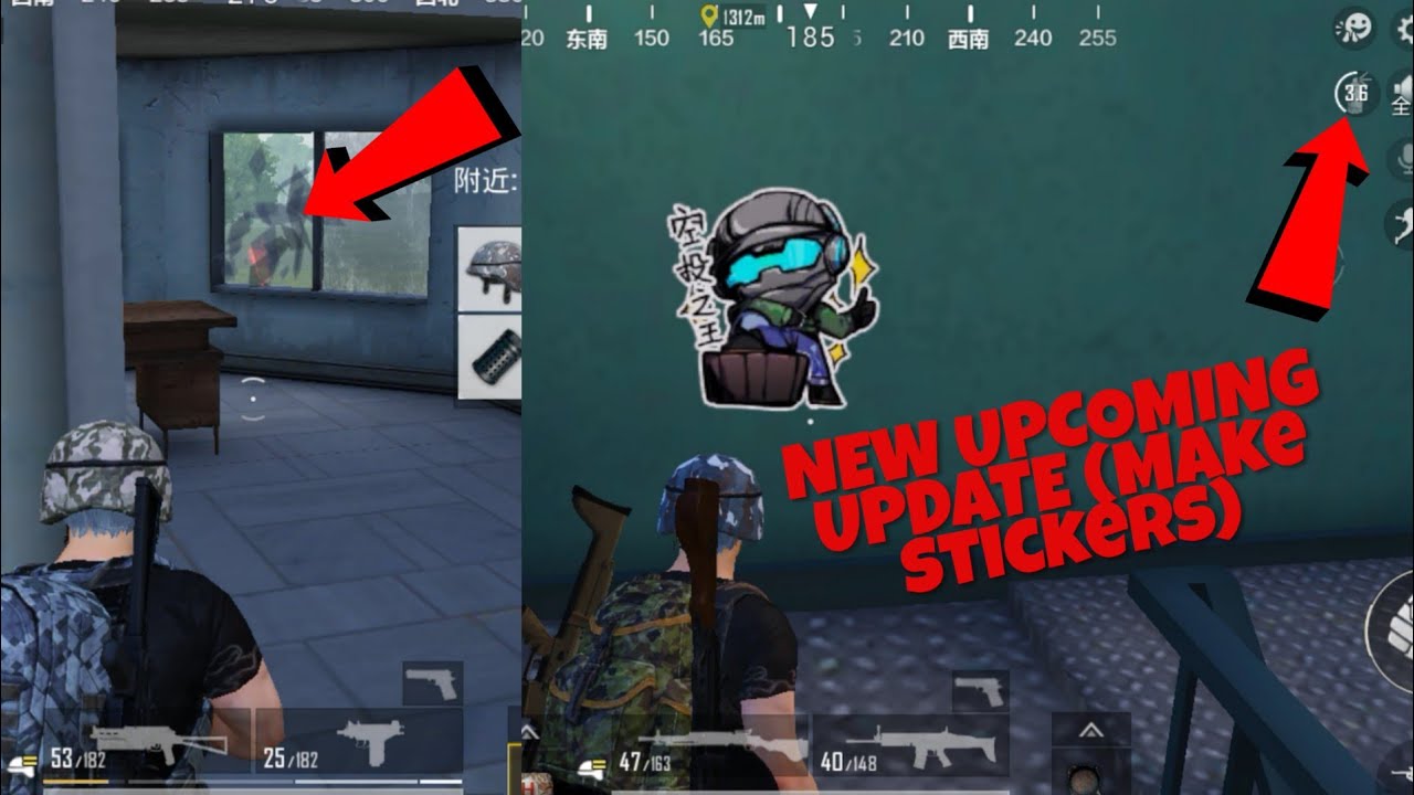 HOW TO MAKE STICKERS IN PUBG MOBILE | GLASS BREAKER UPDATE | PUBG ...