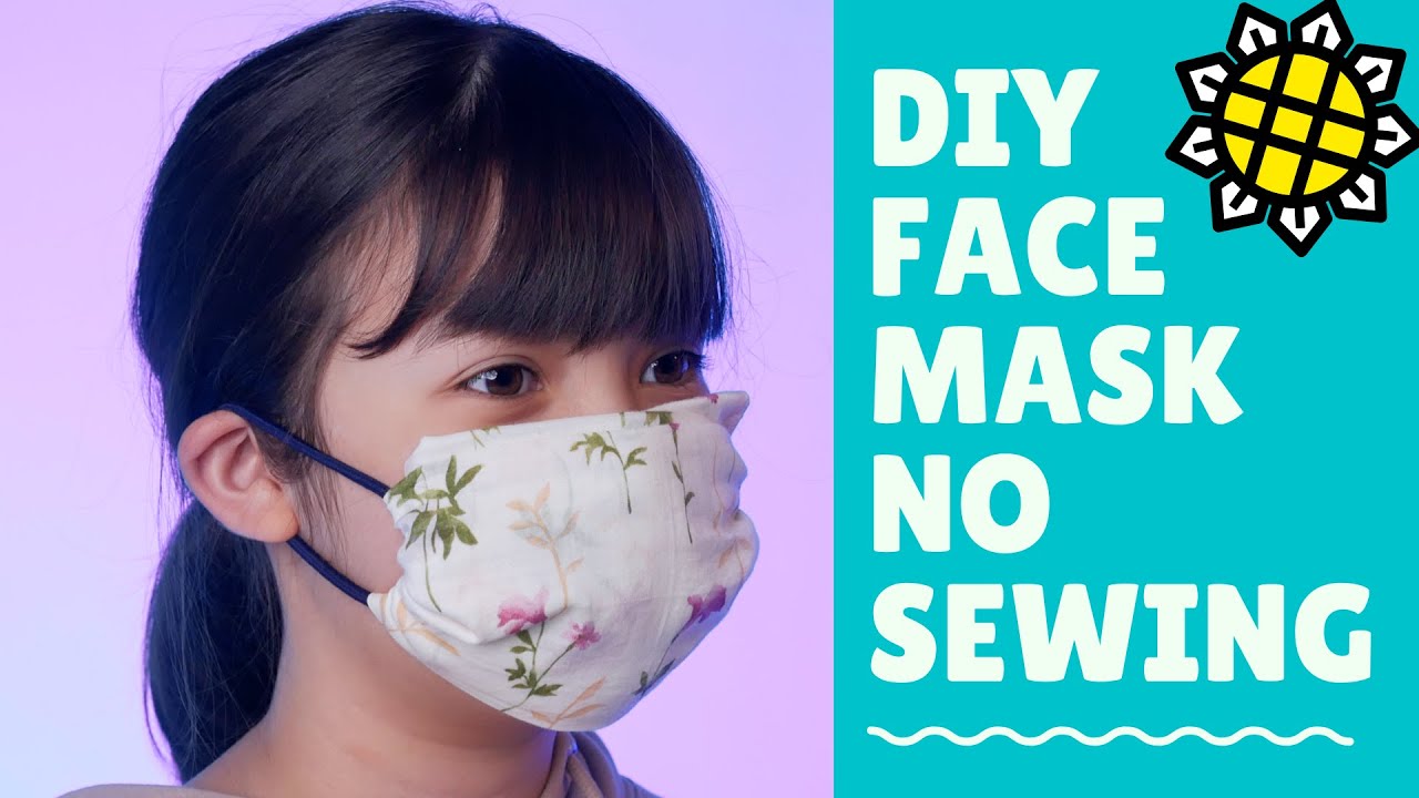 How to Make a DIY Reusable Handkerchief Face Mask - No Sewing Needed ...