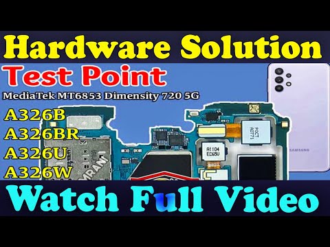 Samsung Galaxy A32 5G A326B Test Point UFS ISP PinOUT Short Ways #GSM ...
