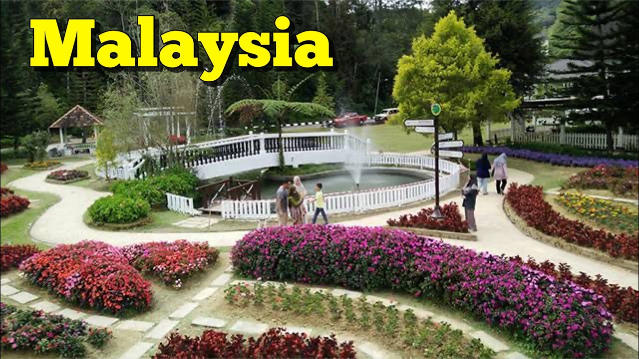 Malaysia 🇲🇾 flower 🌷 Garden Taman Bunga Raya walking tour day visit ...