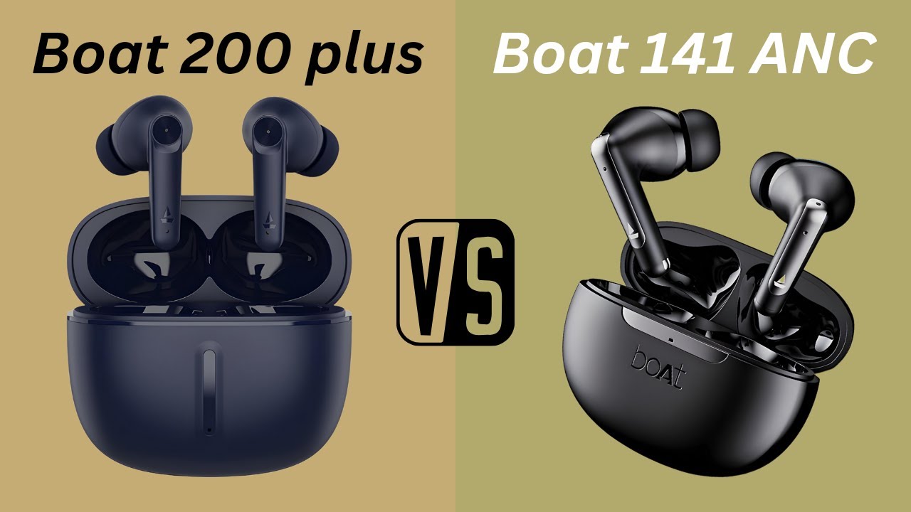 Which is best earbuds | Boat airdopes 200 plus vs 141 anc - YouTube
