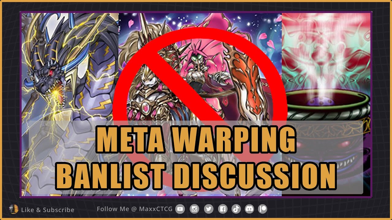 The Meta Has Been Forever Changed | April 2024 Banlist Discussion ...