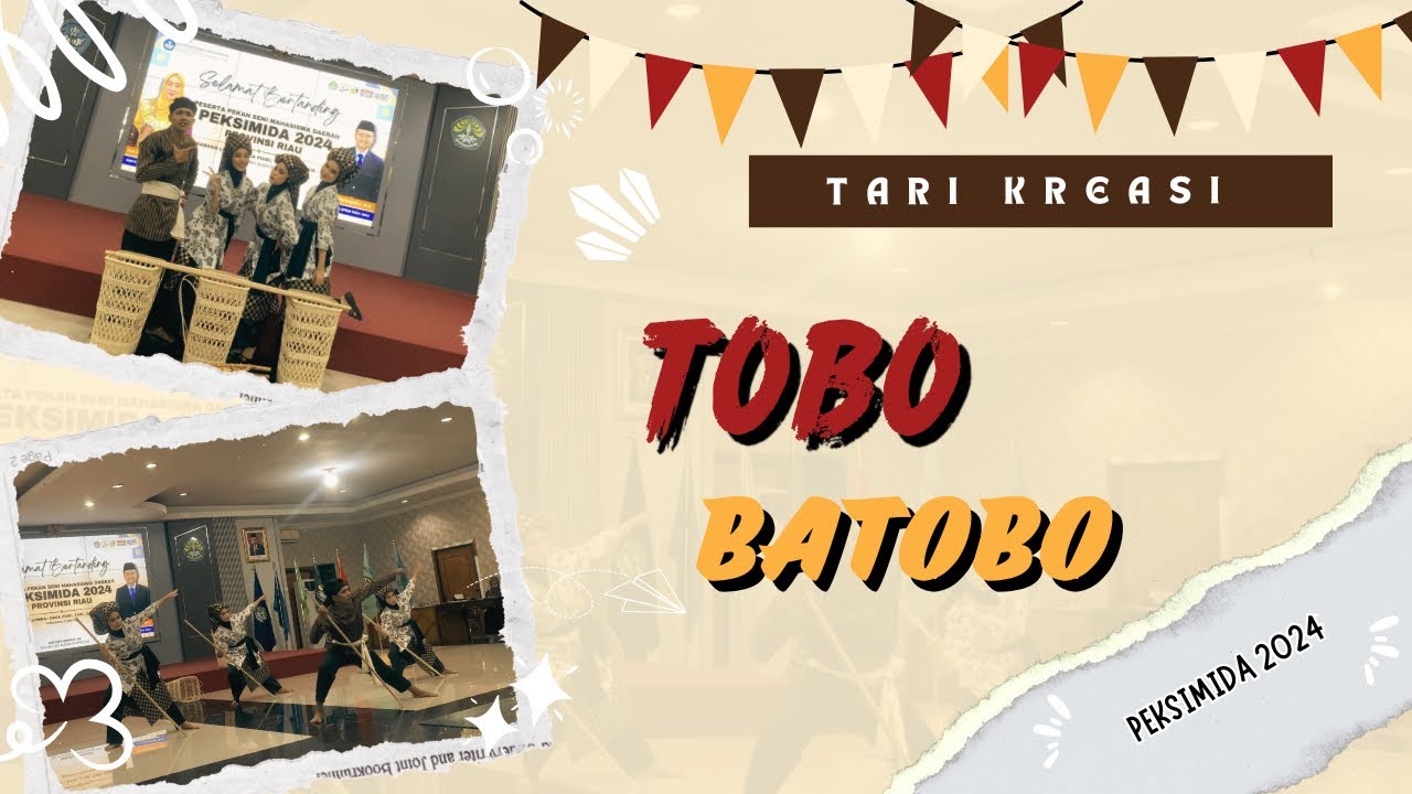TARI KREASI | TOBO-BATOBO - YouTube