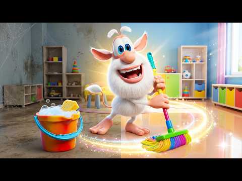 Booba 🧼 Temizlik Zamanı 🪣 Çocuklar İçin Çizgi Filmler