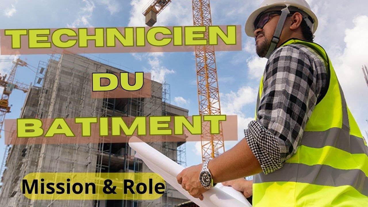 Mission de technicien du bâtiment dans le chantier de BTP - YouTube