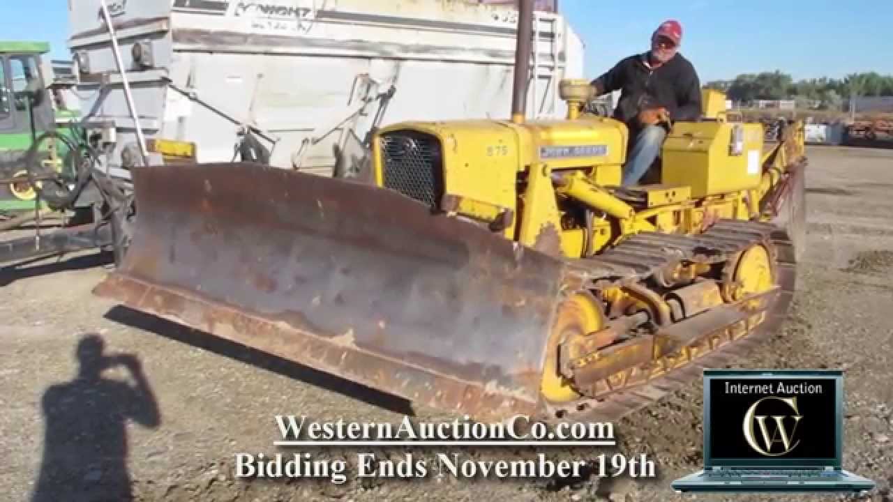 John Deere JD450 Crawler Dozer For Sale At Auction! - YouTube