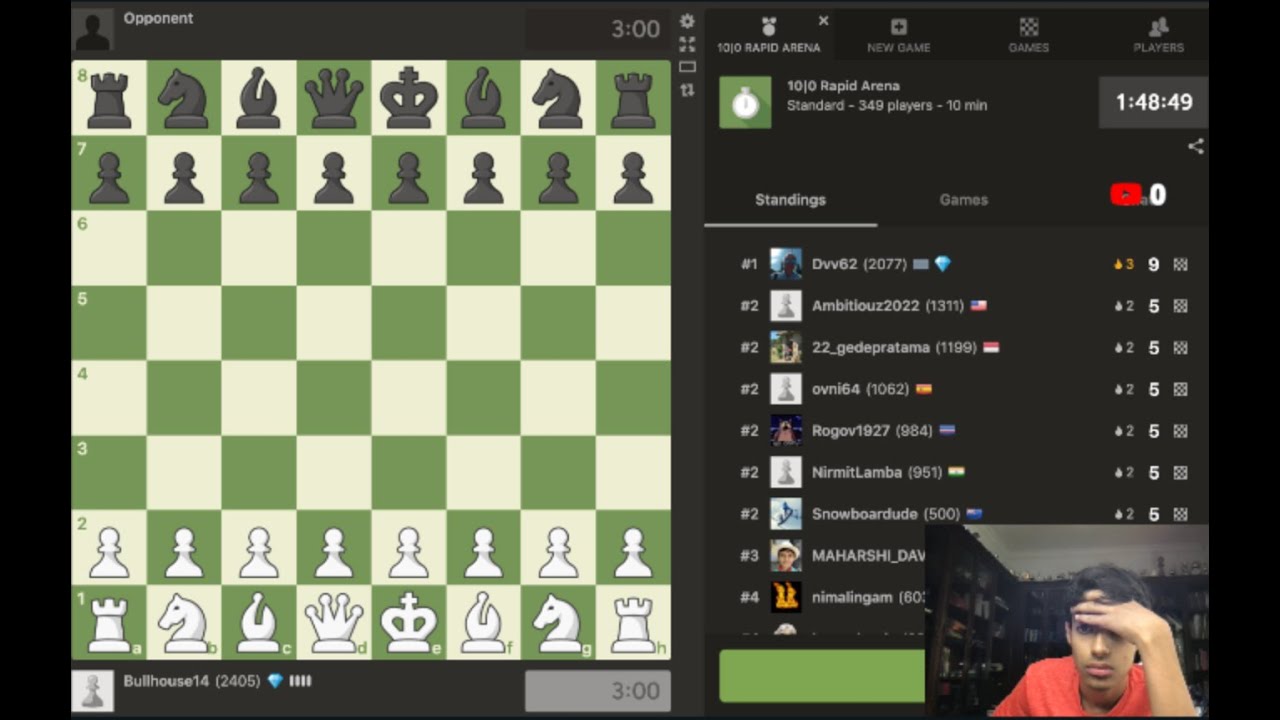 Rapid Tournament | 10+0 Arena | Chess.com - YouTube