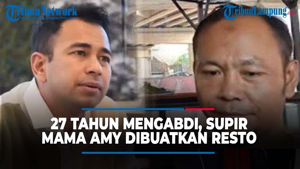 RAFFI AHMAD BUATKAN RESTO | UNTUK SUPIR MAMA AMY | YANG SUDAH 27 TAHUN ...