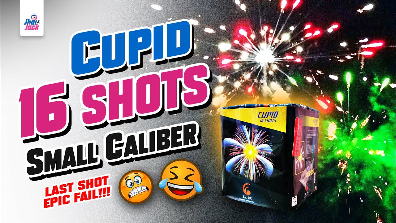 CUPID 16 SHOTS FIREWORKS #fireworks - YouTube