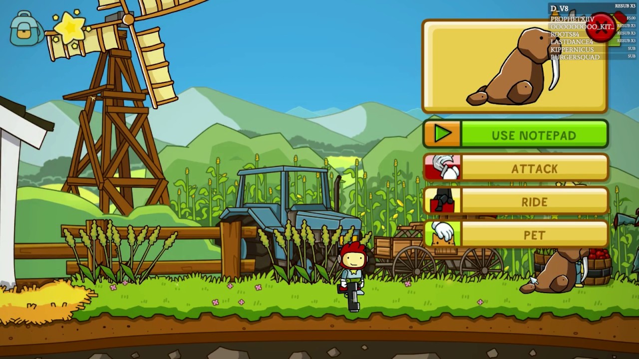 Robbaz Twitch Stream 200617: Scribblenauts Unlimited - YouTube