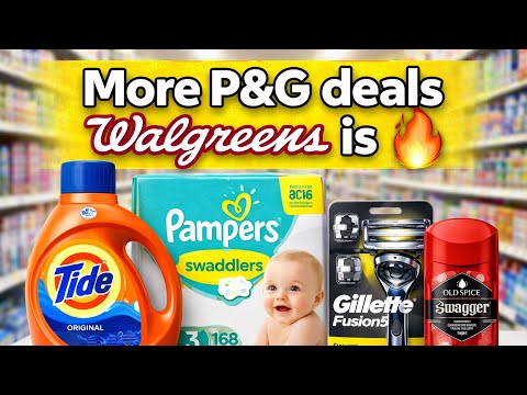 BEST P&G Deals*🔥*WALGREENS COUPONING Master this STORE 
