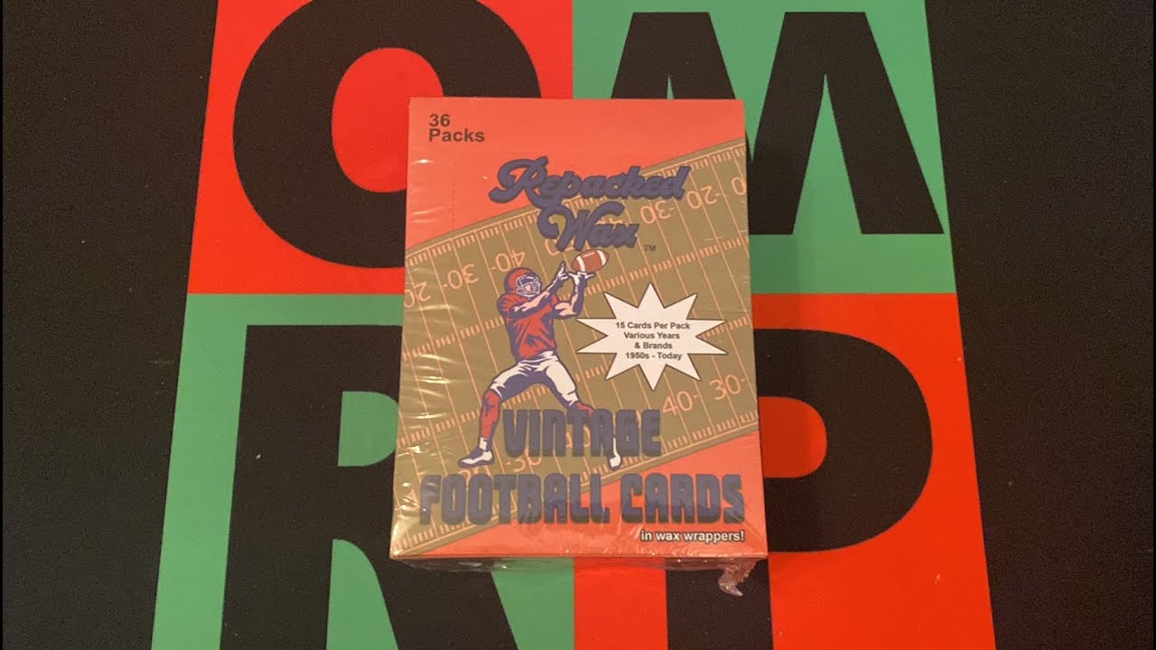 Mystery Friday: Repacked Wax Nfl Football Box Part 1! 🏈 - Youtube