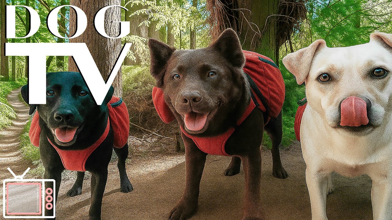 Dog TV for Dogs: Virtual Dog Walk & Calming Music for Dogs Home Alone ...