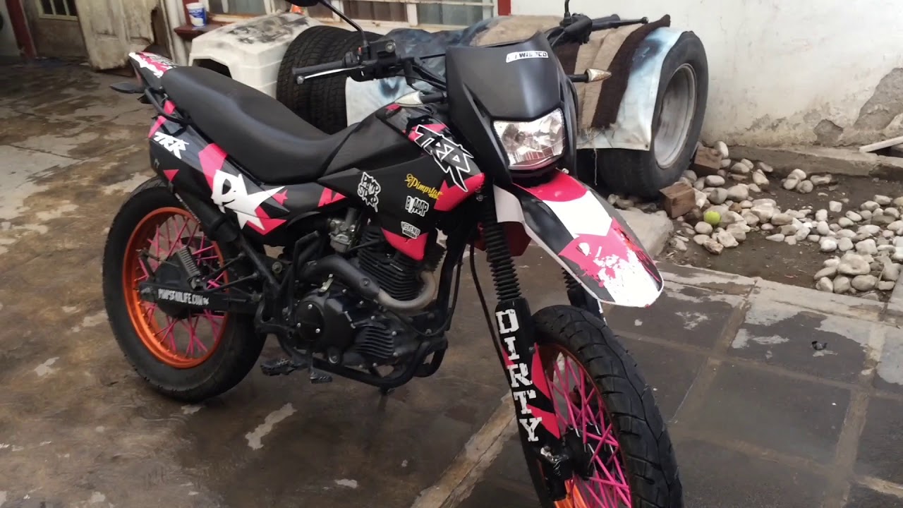 Supermotard DM200 Italika Review - YouTube