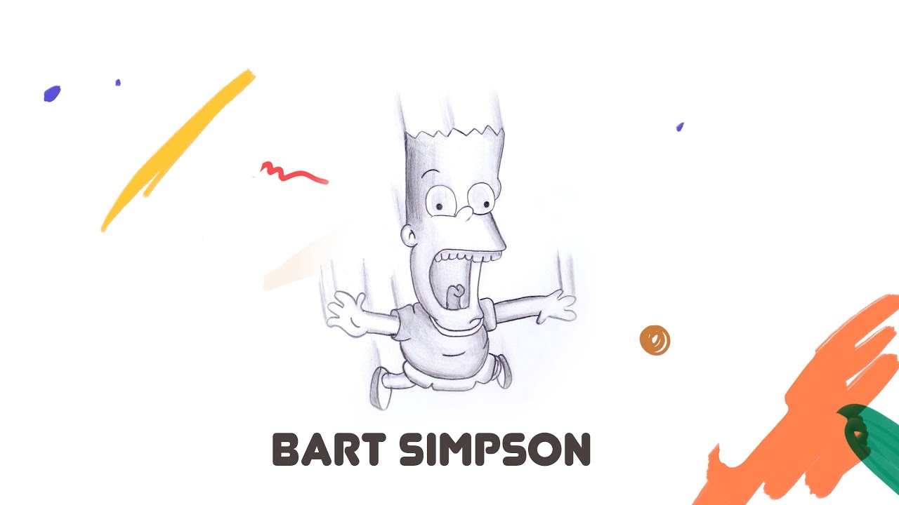 Draw Bart Simpson Like a PRO in 5 Minutes - YouTube