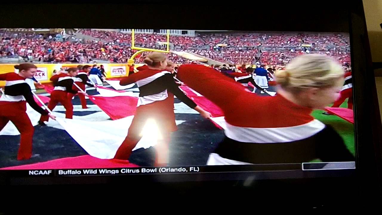 Allison Kropf performs at 2015 Outback Bowl Halftime Show - YouTube